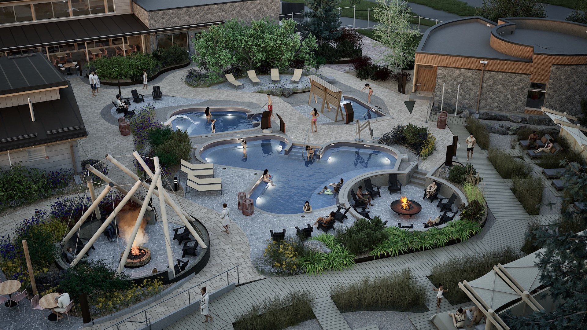Dakota Dunes Thermal Spa, Whitecap, Saskatchewan | Spas of America